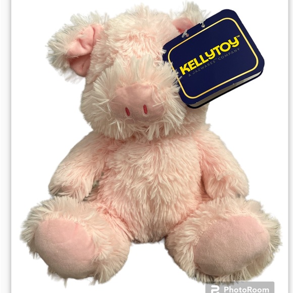 Kellytoy | Toys | Kellytoy Original 8 Sitting Promo Pink Pig Soft Plush ...